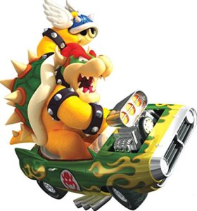 7 inch bowser super mario kart wii bros brothers removable wall decal sticker art nintendo 64 snes home kids room decor decoration - 7 by 7 1/2 inches