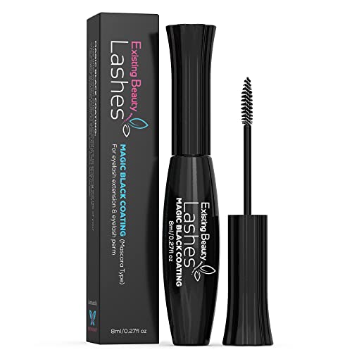 Existing Beauty Lashes Eyelash Extension Sealant Magic Black Coating - Lash Sealant for Eyelash Extensions - and Professional Eyelash Sealer for Lash Extensions, Eyelash Coating Sealant 8ml/.27 fl oz