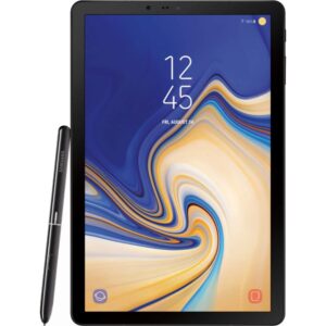 samsung electronics sm-t830nzklxar galaxy tab s4 with s pen, 10.5", black