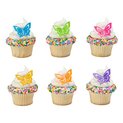 DecoPac Butterfly Cupcake Ring - Stock