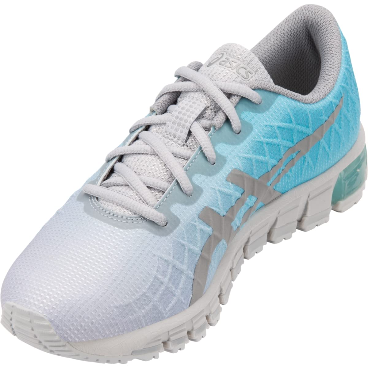 ASICS Women's Gel-Quantum 180 4 Running Shoes, 9.5M, ICE Mint/Stone Grey