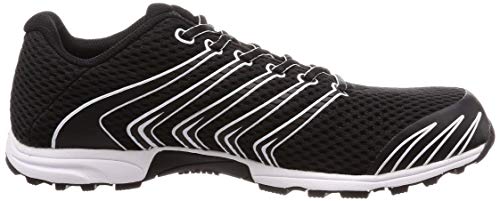 Inov-8 Unisex F-Lite G 230 V2 Cross Training Shoes, Black/White, 5 US Men