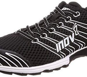 Inov-8 Unisex F-Lite G 230 V2 Cross Training Shoes, Black/White, 5 US Men