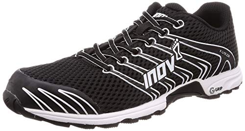 Inov-8 Unisex F-Lite G 230 V2 Cross Training Shoes, Black/White, 5 US Men