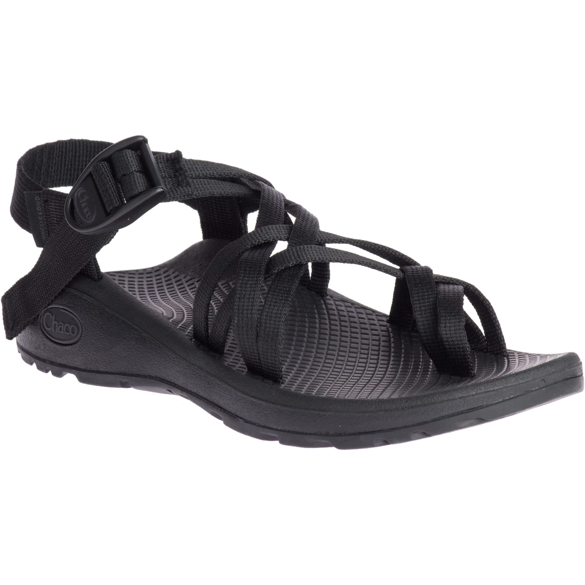 Chaco Women's Zcloud X2 Sandal, Solid Black, 8