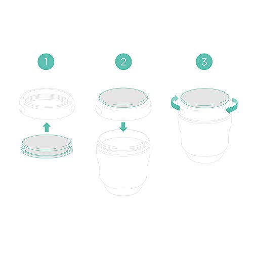 Olababy 4 Piece Milk Storage Feeding Discs