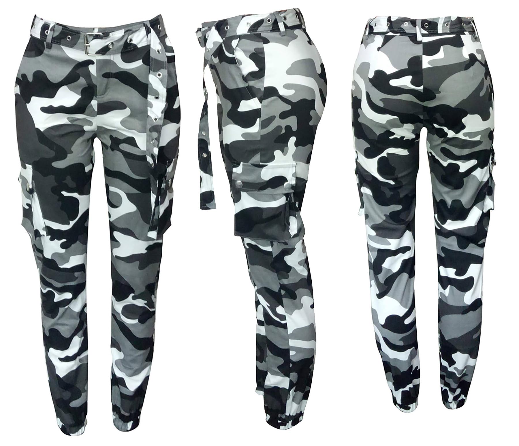 Voghtic Cargo Pants Women Camouflage, Camoflash Pants for Women, Cargo Pants Women