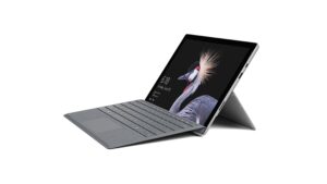 microsoft surface pro (intel core i5, 8gb ram, 128gb) with platinum type cover bundle (renewed)