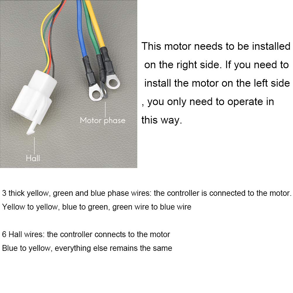 Electric Brushless DC Motor Complete Kit, 48V 2000W 4300RPM High Speed Motor, With 33A 15 Mosfet Controller, Battery Display LCD Throttle, Electric Scooter Bicycle Motorcycle Mid Drive Motor, DIY Part