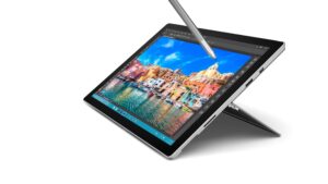 microsoft surface pro 4 core i5-6300u 2.4ghz 256gb ssd 8gb 12.3in (2736x1824) touchscreen bt win10 pro 2 webcams (renewed)