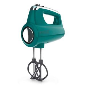 black+decker mx600t helix performance premium hand, 5-speed mixer, teal