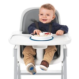 OXO Tot Stick & Stay Suction Divided Plate - Navy