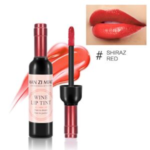 6 Colors Lip Gloss Set Wine Lipstick Matte Long Lasting Waterproof Lip Tint Set Lip Stain