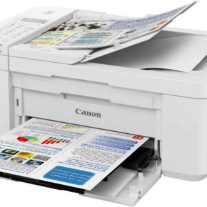 Canon PIXMA TR4520 Wireless All in One Photo Printer with Mobile Printing, White, Works with Alexa