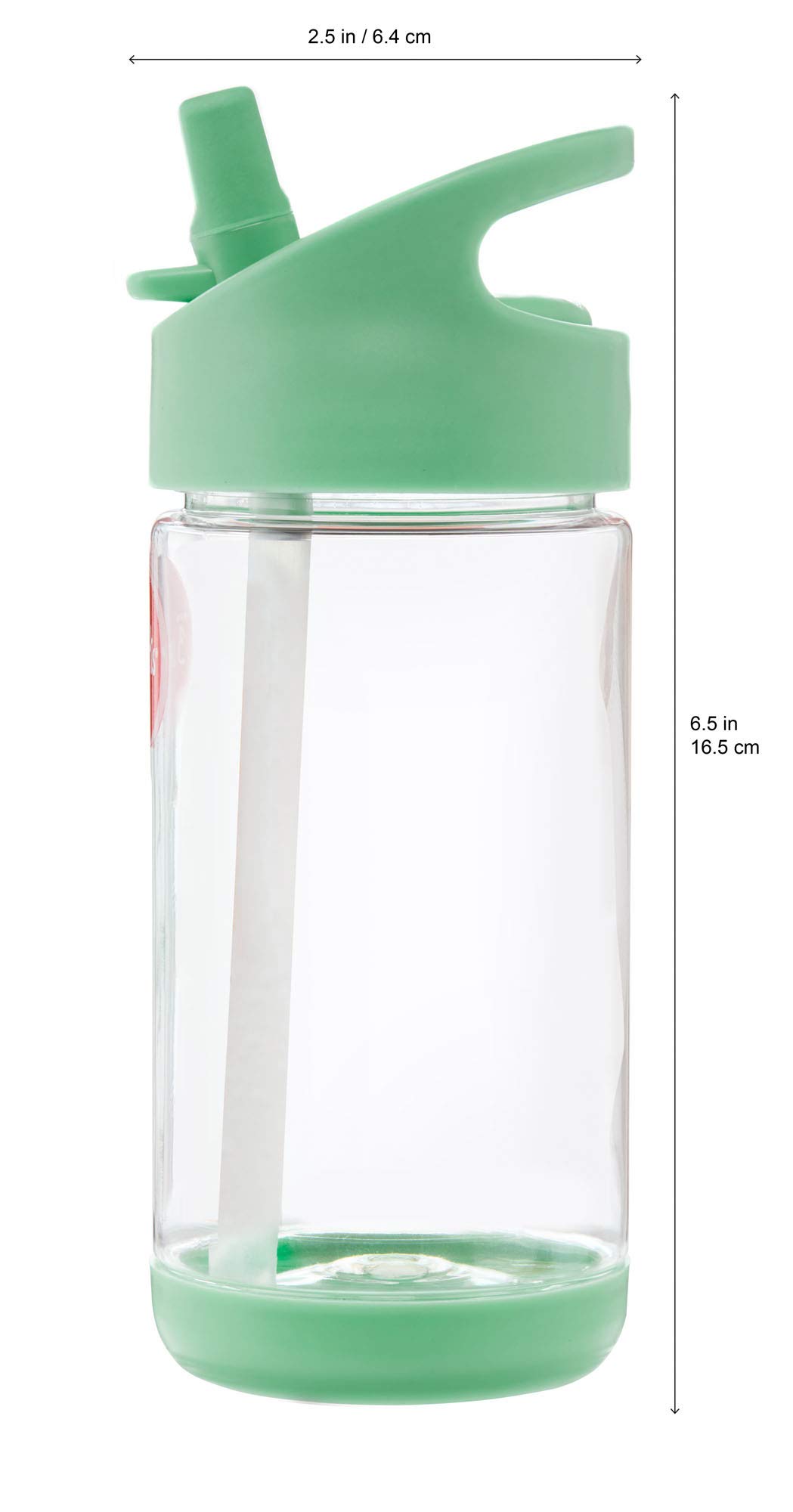 3 Sprouts Water Bottle – Kids Small 12oz. Plastic Spout Water Bottle