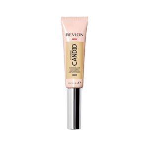 revlon photoready candid concealer, with anti-pollution, antioxidant, anti-blue light ingredients, without parabens, pthalates and fragrances; banana, 34 fluid oz