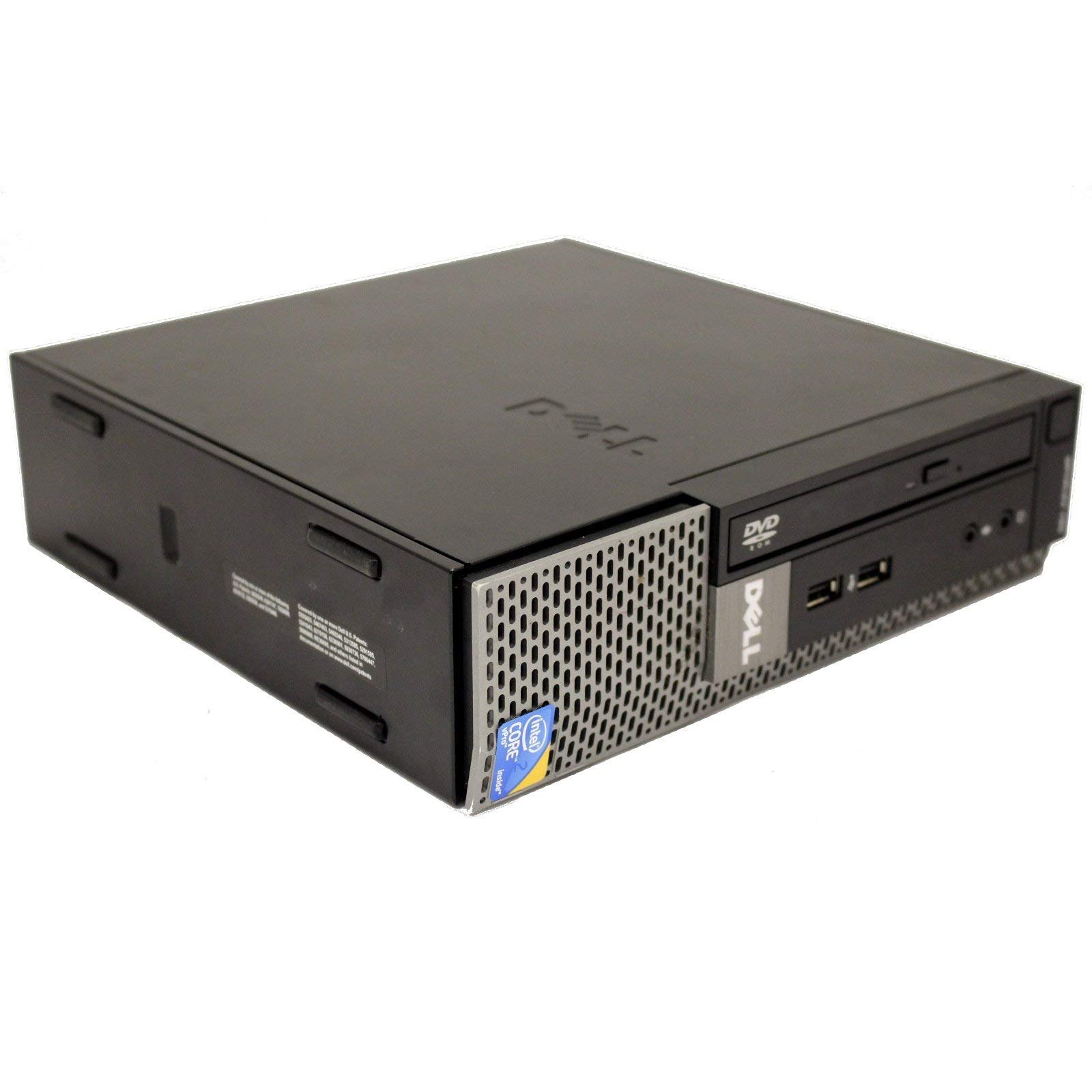 Dell OptiPlex 780 USFF Desktop Intel Core 2 Duo 3.0 GHz 4 GB RAM 250 GB HD DVD Win Pro 32-Bit (Renewed)