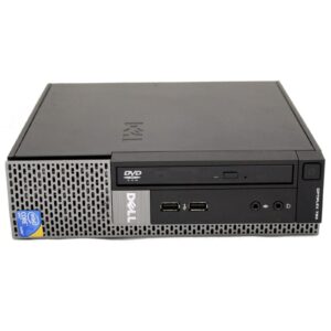 Dell OptiPlex 780 USFF Desktop Intel Core 2 Duo 3.0 GHz 4 GB RAM 250 GB HD DVD Win Pro 32-Bit (Renewed)