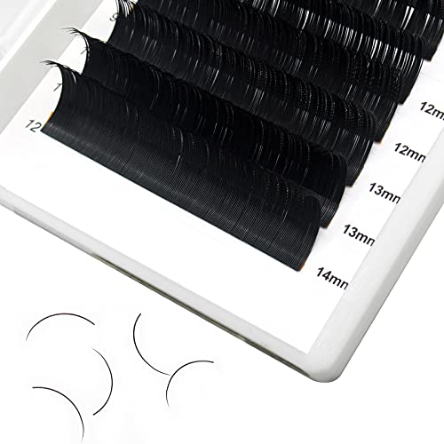 QUEWEL,Eyelash Extension Supplies 0.15 D Curl Mix-8-14mm Classic Individual Lash ExtensionsOptinal 0.03/0.05/0.07/0.10/0.15/0.20 C/D Single 8-25mm Mix 8-14mm 15-20mm 20-25mm(0.15 D MIX-8-14mm)