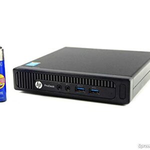 HP Elite 600 G1 Micro Desktop Computer Ultra Small Tiny PC (Intel Core i3-4160T, 4GB Ram, 320GB HDD, WiFi)- (Renewed)