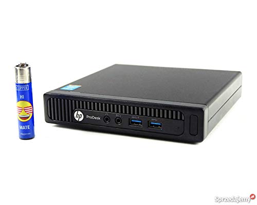 HP Elite 600 G1 Micro Desktop Computer Ultra Small Tiny PC (Intel Core i3-4160T, 4GB Ram, 320GB HDD, WiFi)- (Renewed)