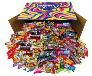 assorted classic candy - huge party mix bulk box! 11.25 lbs / 180 oz classic individually wrapped candies of all time america's most favorite assorted candies over 430 pieces