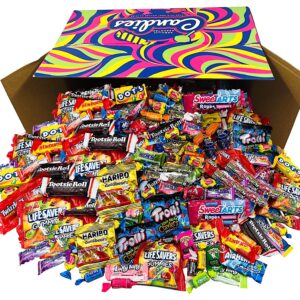 Assorted Classic Candy - Huge PARTY MIX Bulk BOX! 11.25 lbs / 180 oz Classic Individually Wrapped Candies of All Time America's Most Favorite Assorted Candies over 430 pieces