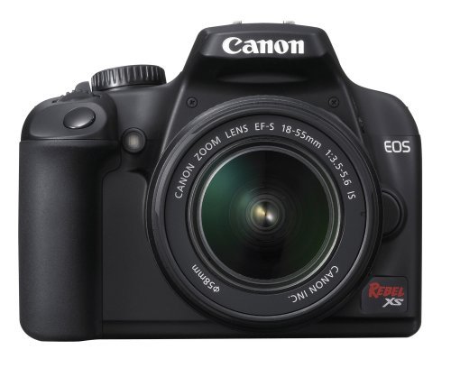 Canon Rebel XS DSLR Camera with EF-S 18-55mm f/3.5-5.6 is Lens (Black) (Certified Refurbished)