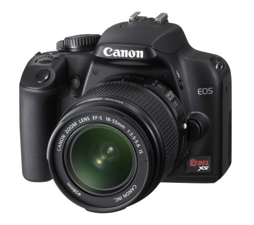 Canon Rebel XS DSLR Camera with EF-S 18-55mm f/3.5-5.6 is Lens (Black) (Certified Refurbished)