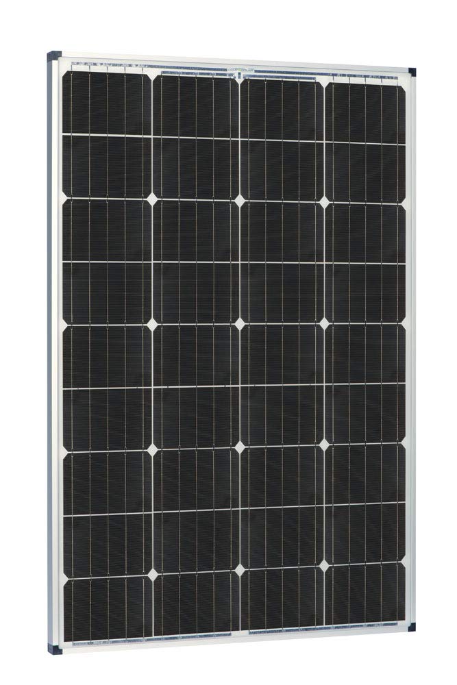 Zamp Solar Legacy Series 115-Watt Roof Mount Solar Panel Kit with Digital Charge Controller. Durable Off-Grid Solar Power for RV Battery Charging - KIT1003