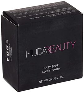 huda beauty easy bake loose baking & setting powder cupcake