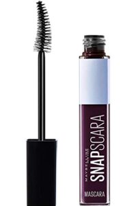 maybelline new york snapscara washable mascara, black cherry, pack of 1