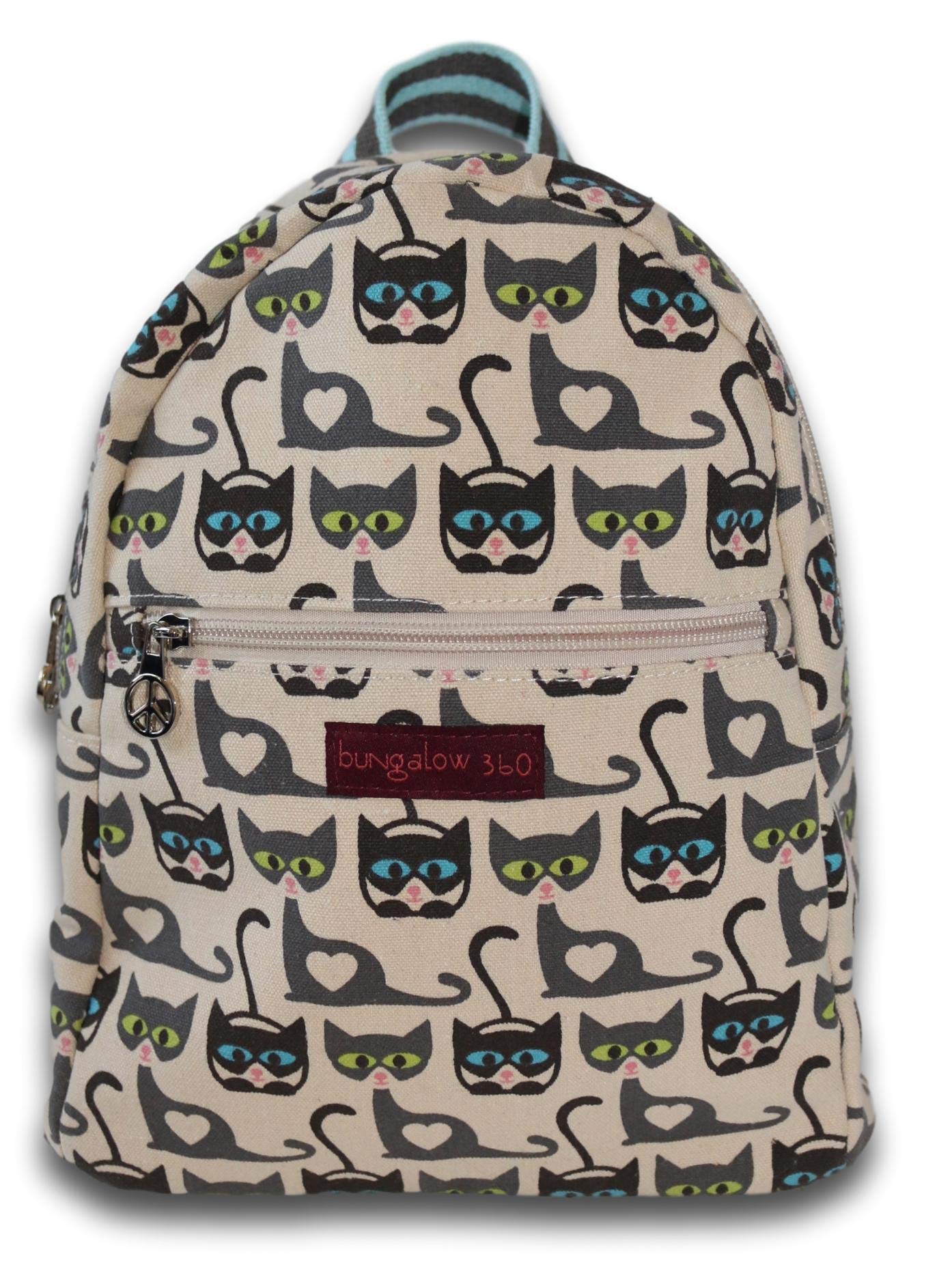 bungalow 360 Adult Mini Backpack (Cat, Small)