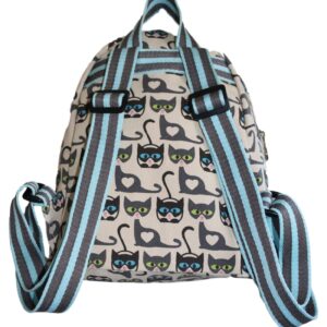 bungalow 360 Adult Mini Backpack (Cat, Small)