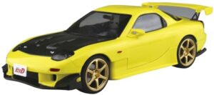 aoshima initial d: takahashi keisuke fd3s rx-7 project d 1:24 scale model kit