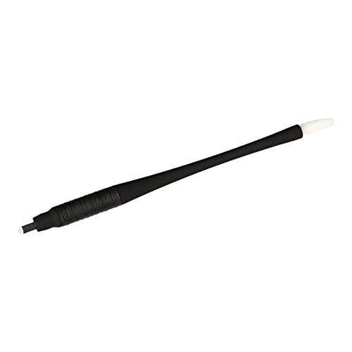 PACK Of 10 Mellie's Signature Microblading Disposable Pen - U SHAPE .18mm - Sterile - Sharp Blade & Non Slip Grip With Pigment Sponge - 18U Microblading Needles