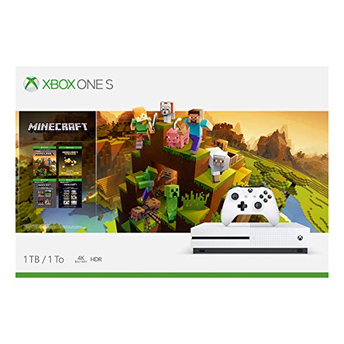 Xbox One S 1Tb Console - Minecraft Creators Bundle (Discontinued)