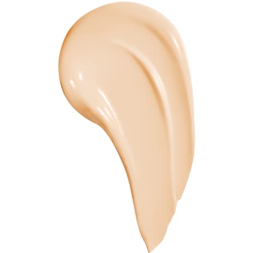 Maybelline Super Stay Full Coverage Liquid Foundation Active Wear Makeup, Up to 30Hr Wear, Transfer, Sweat & Water Resistant, Matte Finish, Light Beige, 1 Count