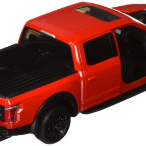 Motormax 79344RD 1: 27 W/B - 2017 Ford F-150 Raptor, Red