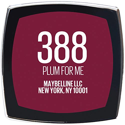 Maybelline New York Color Sensational Made for All Lipstick,388 Plum For Me, Satin Purple Lipstick