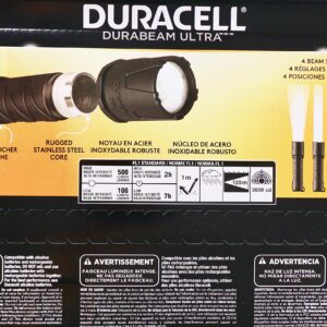 Duracell Durabeam Ultra LED Flashlight 500 Lumens, 3 Count