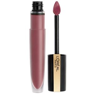 l'oreal paris makeup rouge signature matte lip stain, i rule