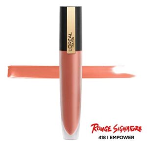 L'Oreal Paris Makeup Rouge Signature Matte Lip Stain, I Empower