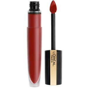 l’oréal paris makeup rouge signature matte lip stain, i am worth it