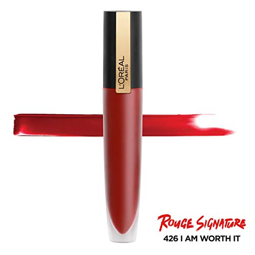 L’Oréal Paris Makeup Rouge Signature Matte Lip Stain, I Am Worth It