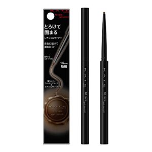 kate rare fit gel pencil br-2 bitter brown eyeliner