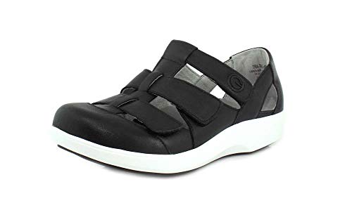 New Traq by Alegria Women's Treq Closed Sandal Black 41