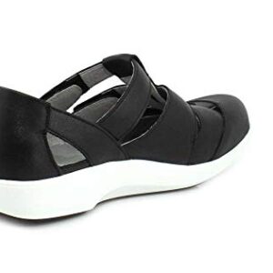 New Traq by Alegria Women's Treq Closed Sandal Black 41