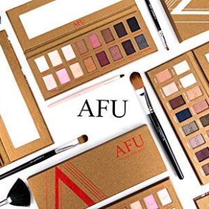 AFU 16 Colors Eyeshadow Palette, Makeup pallet Eye Shadow Highly Pigmented Waterproof Cosmetics