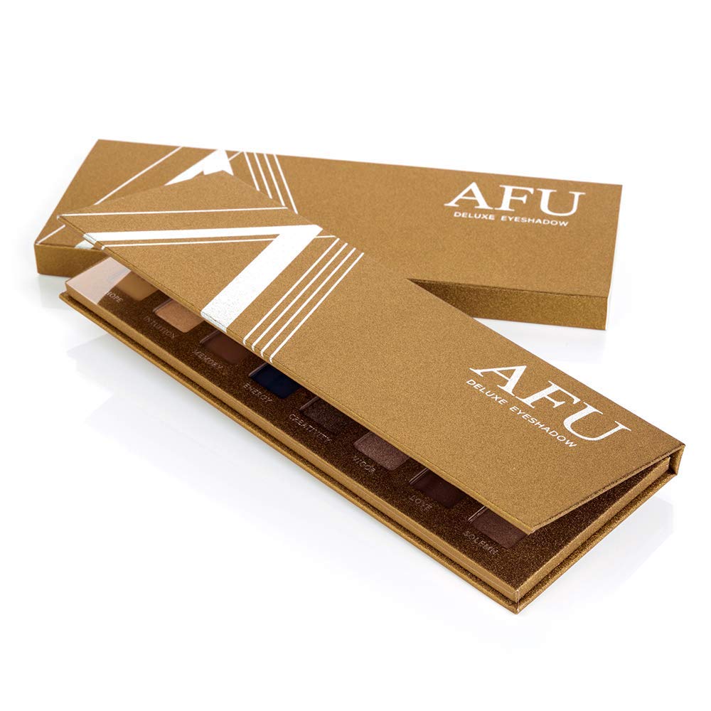 AFU 16 Colors Eyeshadow Palette, Makeup pallet Eye Shadow Highly Pigmented Waterproof Cosmetics